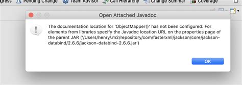 Eclipse Javadoc Not Configured Correctly Stack Overflow