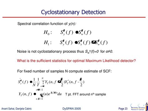 Ppt Cyclostationary Feature Detection Robust Energy Detector Powerpoint Presentation Id 9348262