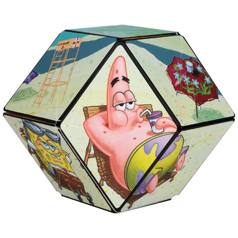 Shashibo Shape Shifting Fidget Cube Nickelodeon Spongebob Squarepant 707 Street