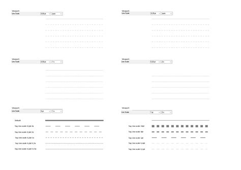 Scale Of Dashed Lines In Lines Is Not Consistent Layout Sketchup