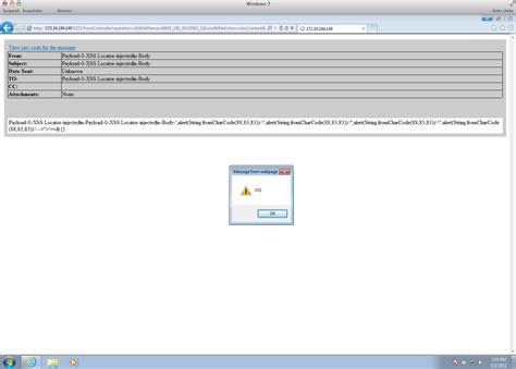 Xeams Email Server 44 Build 5720 Persistent Cross Site Scripting Windows Webapps Exploit