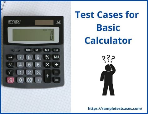 Test Cases For Calculator