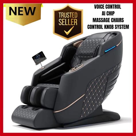 Harrison Fixed Massage Chair Jade Roller On Waist Lcd Touch Screen Full