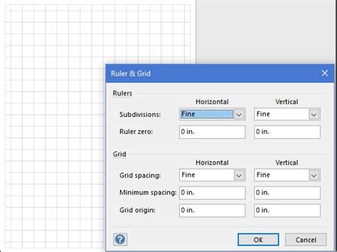 Microsoft Visio Rulers Grids And Guides