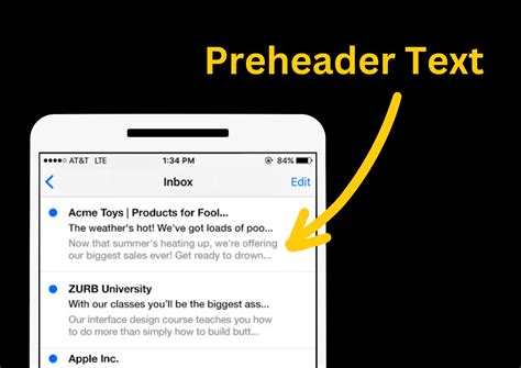 What Is An Email Preheader The Email Marketers