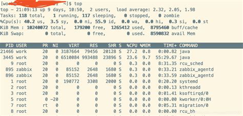 linux top命令详解 top b n 1 csdn博客