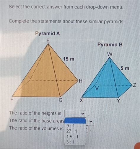 Solved Select The Correct Answer From Each Drop Down Menu Complete The Statements About These