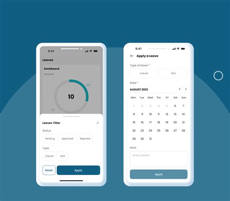 Attendance App Ui Ux 12 Images Behance