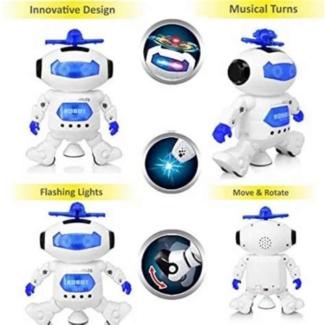 Naughty Robot Dancing Robot With Music And 3d Flashing Lights Battery