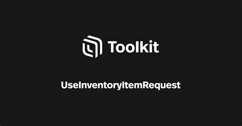 UseInventoryItemRequest Spatial Creator Toolkit