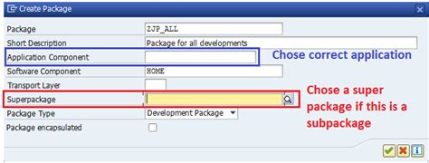 Create A Package Discovering Abap