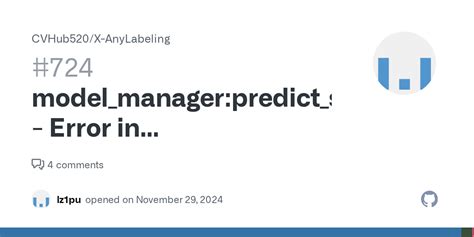 Modelmanagerpredictshapes2123 Error In Predictshapes List Index Out Of Range · Issue