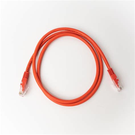 UniXtr Patch Cord Cat6 Red 1m Compucable