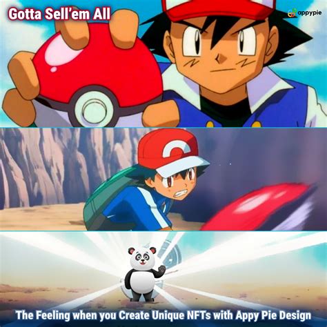 appy pie nft generator create your own pokemon nfts pokemon anime pokemon go