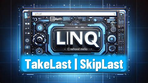 LINQ Methods TakeLast And SkipLast Techniques Episode 46 YouTube