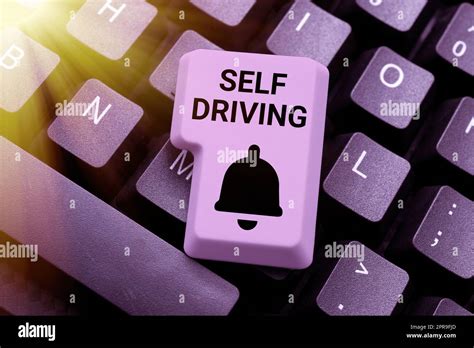 Conceptual Caption Self Driving Internet Concept Autonomous Vehicle Ability To Navigate Without