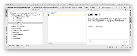Cara Mengerjakan Latihan Pada Kelas Memulai Pemrograman Dengan Kotlin Dicoding Blog