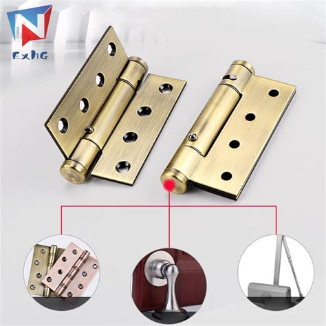 Spring Hinge Invisible Door Self Closing Buffer Damping Hinge Automatic