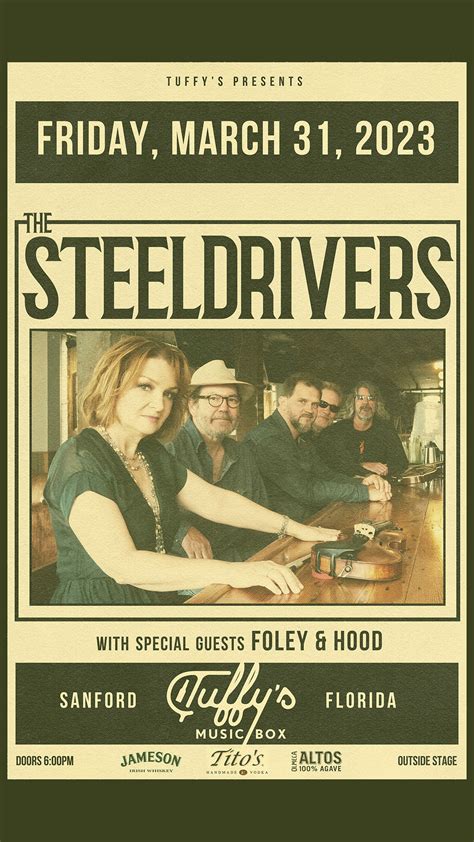 Giveaway — The Steeldrivers At Tuffys Music Box In Sanford March 31 ⋆ Shows I Go To 🎤