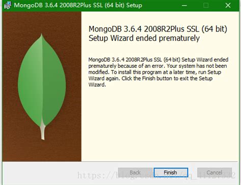Win10安装mongodb教程及其失败解决方案 前端开发 周先生 博客园