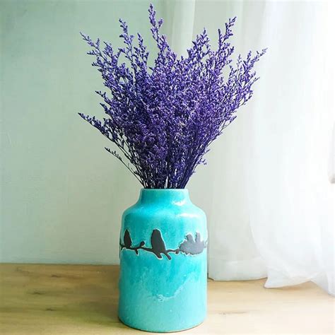 Badu Bg Натурални истински изсушени цветя Любовна трева Декоративен флорален букет Материал за