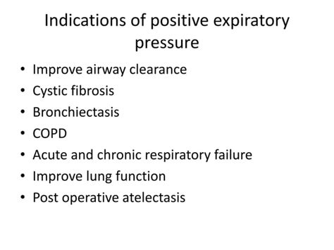 Pep Devices PPTX Lung And Respiratory Health Diseases And Conditions