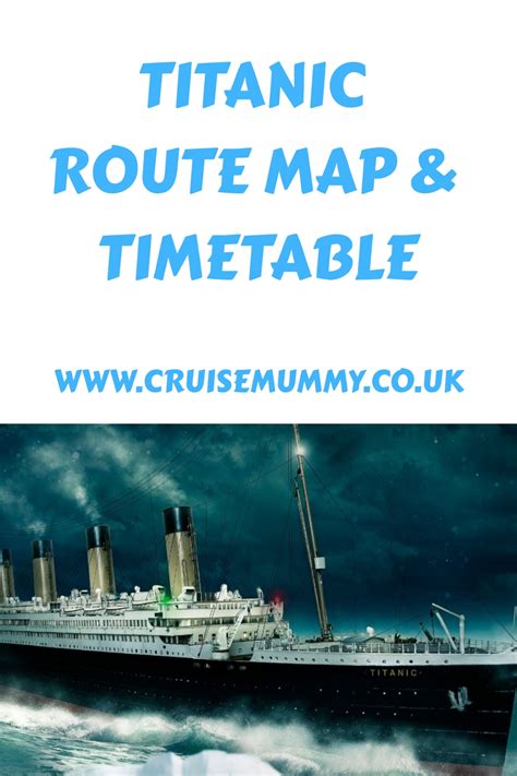 Titanic 2 Ship Route