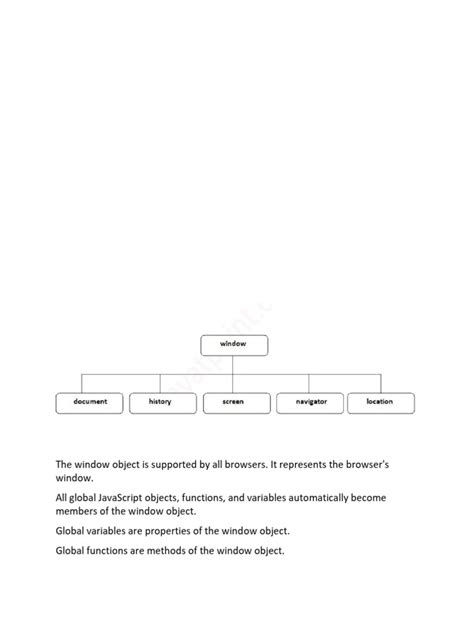 9the Browser Object Model Pdf Document Object Model Java Script