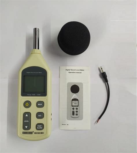 LCD Kusam Meco KM 928 MK 1 Digital Sound Level Meter 30 130Db Accuracy 1 5dB At 4213 Piece