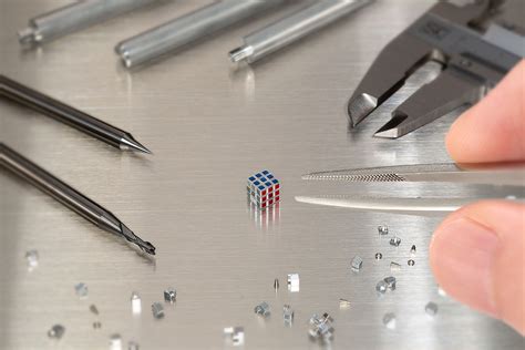 Tiny Metal Rubiks Cube Requires Tweezers Boing Boing