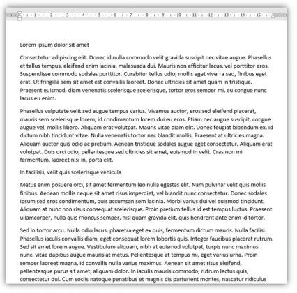 Indentation Explained For MS Word