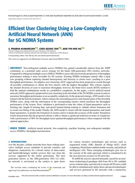Pdf Efficient User Clustering Using A Low Complexity Artificial