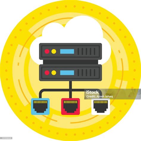 온프레미스 클라우드 기반 Lan 개념 스토리지 영역 네트워크 벡터 아이콘 디자인 클라우드 처리 기호 컴퓨팅 서비스 사인 웹 서비스 및 데이터 센터 스톡 일러스트레이션 0명에