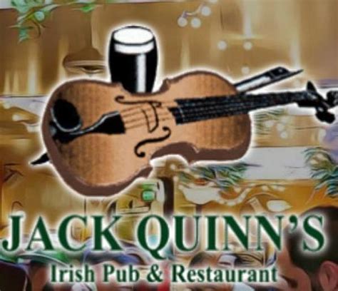 Menu For Jack Quinns Irish Pub And Restaurant In Colorado Springs Co