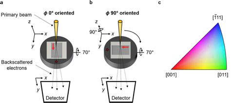 Sample Orientations For Ebsd Data Acquisition Within The Electron