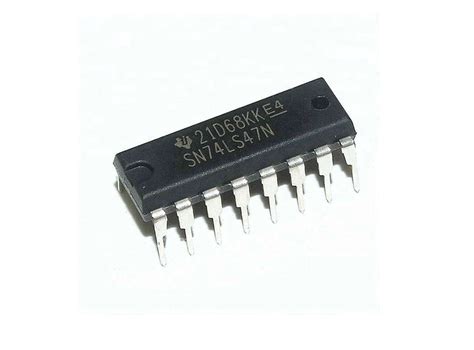 Buy 74ls47 Bcd To 7 Segment Decoder Ic Dip 16 Package