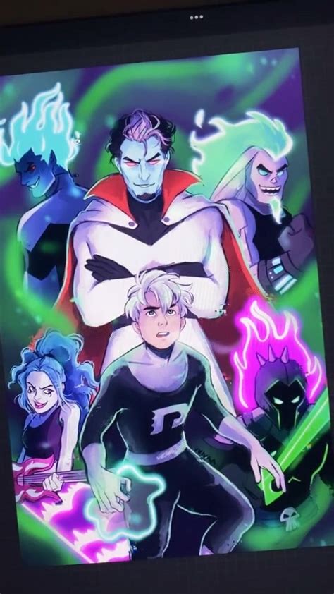 Misfit Toys Danny Phantom Villains Character Illustration Cartoon