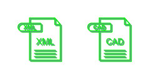 XML And CAD Icon Vector Art At Vecteezy