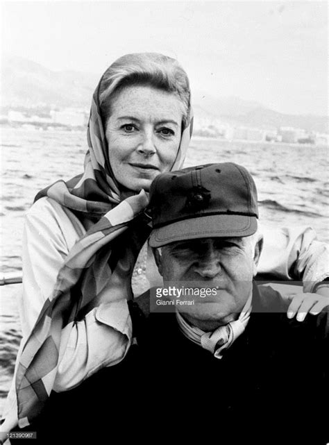 Deborah Kerr And Her Husband Peter Viertel In Marbella 25th May