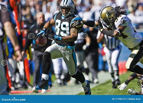 Nfl New Orleans Saints Vs Carolina Panthers Editorial Image Image Of