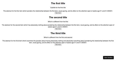 Container Queries Codesandbox