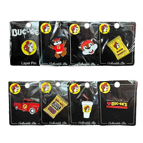 Buc Ees Collectible Lapel Pins Johnnys Goods