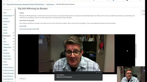 Flip Grid Assignment Self Affirming Ice Breaker Youtube