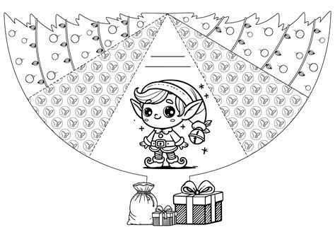 전나무 모양의 크리스마스 카드를 만드세요 어린이를 위한 창의적인 아이디어