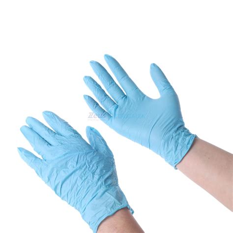 ᐉ Купити Рукавички нітрилові M неопудрені сині/10*100/1000шт оптом і ...