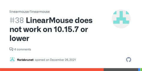 LinearMouse Does Not Work On 10 15 7 Or Lower Issue 38 Linearmouse