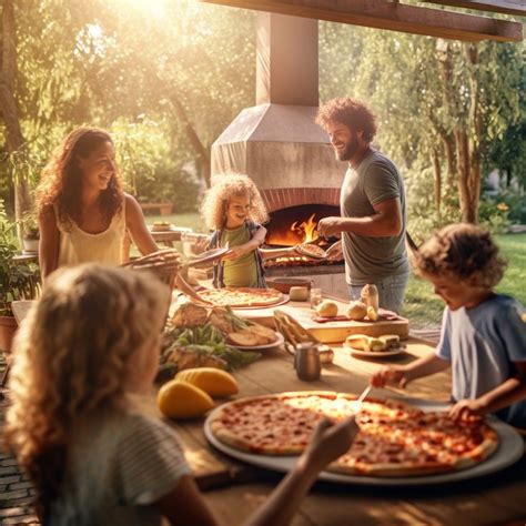 Счастливая семья за столом