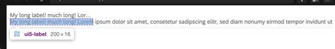 Ui5 Label `wrap` Is Ignored When Used Inside Flexbox Custom List Item · Issue 3324 · Sapui5