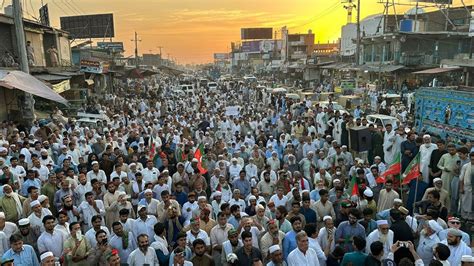 صوابی میں عمران خان کی رہائی پر امن احتجاج سابقہ سپیکر اسد قیصر اور