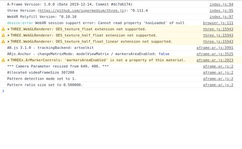 webcam error notreadable samsung galaxy s10 s20 · issue 121 · ar js org ar js · github